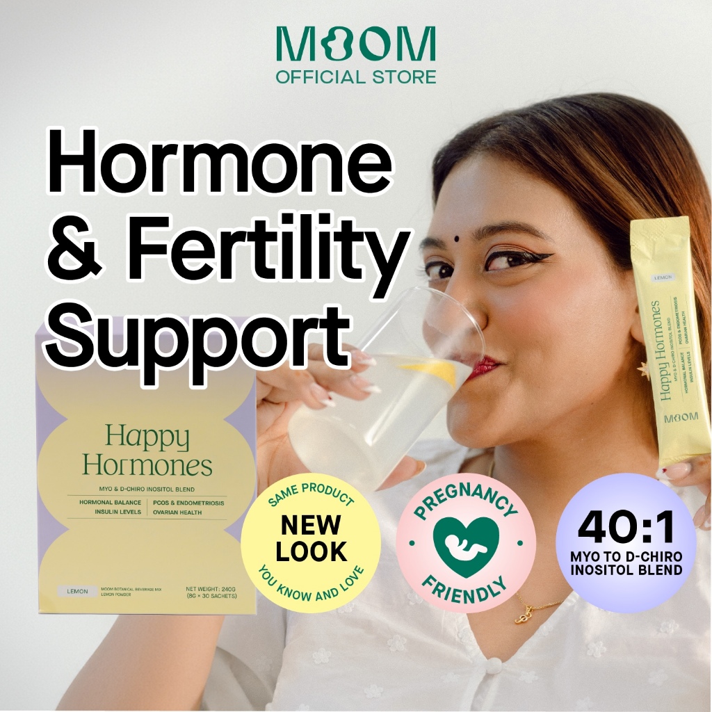 Moom Health™ Botanical Beverage Mix (Lemon) - Happy Hormones Support ...