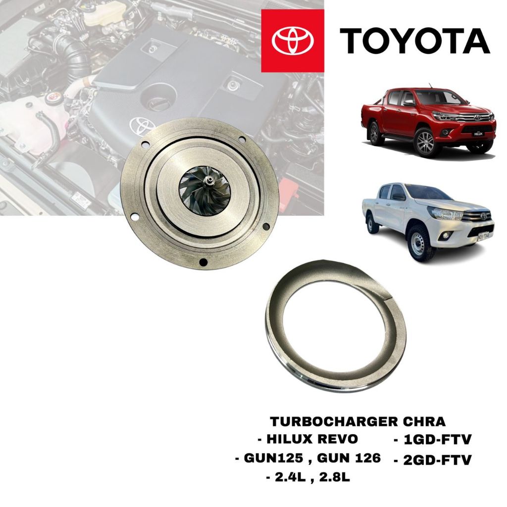 Turbo Turbocharger For Toyota Hilux REVO GUN125 GUN126 2015-ON 2.4L 2GD ...