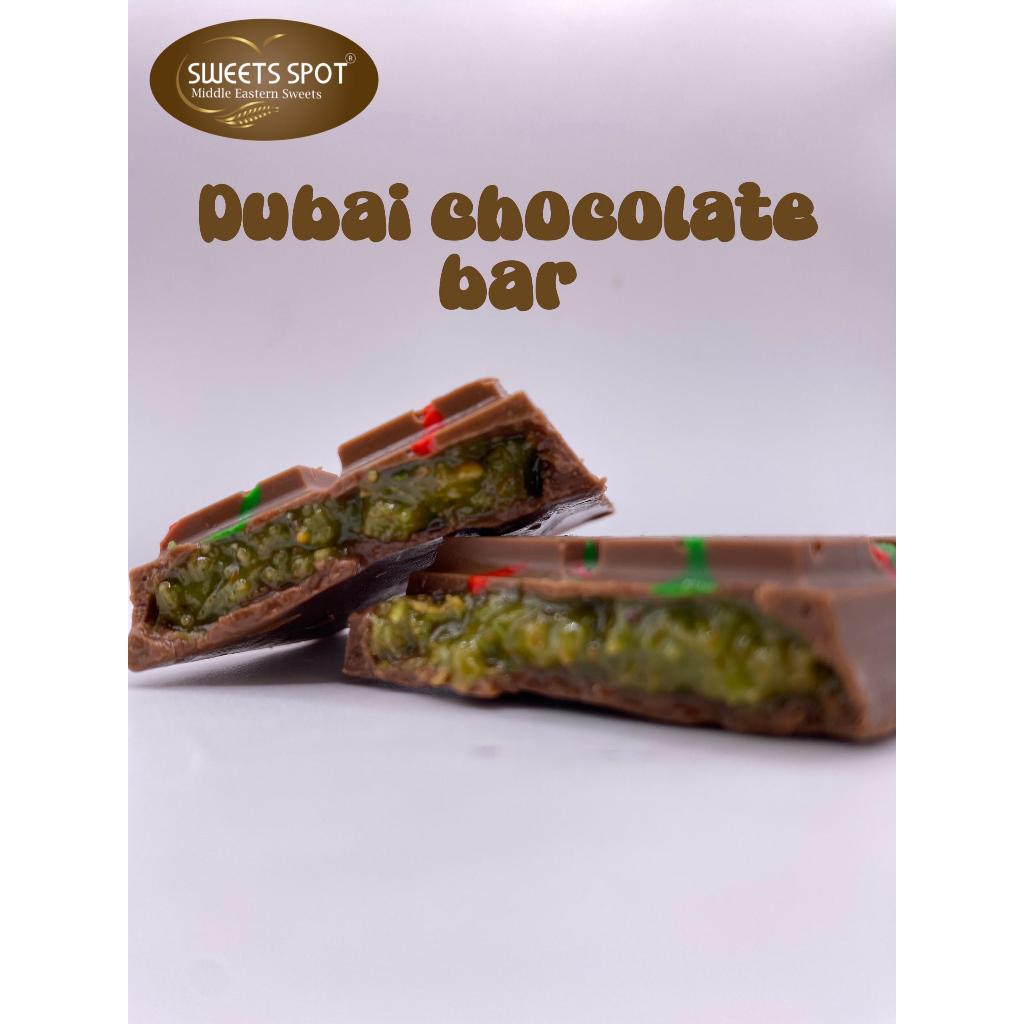 Viral Dubai Chocolate Bar - Coklat Dubai - Chocolate Dubai Bar - Kunafa ...