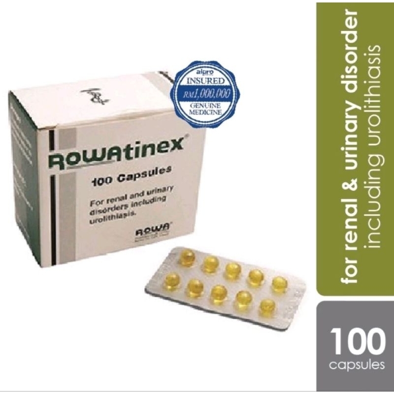 Rowatinex Capsule 100S (For Renal & Urinary Disorders) | Shopee Malaysia