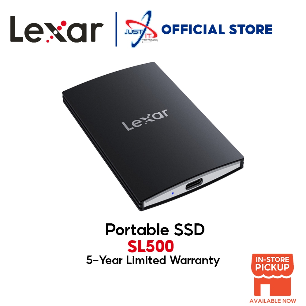 LEXAR SL500 Portable SSD (512GB/1TB/2TB/4TB) | Shopee Malaysia