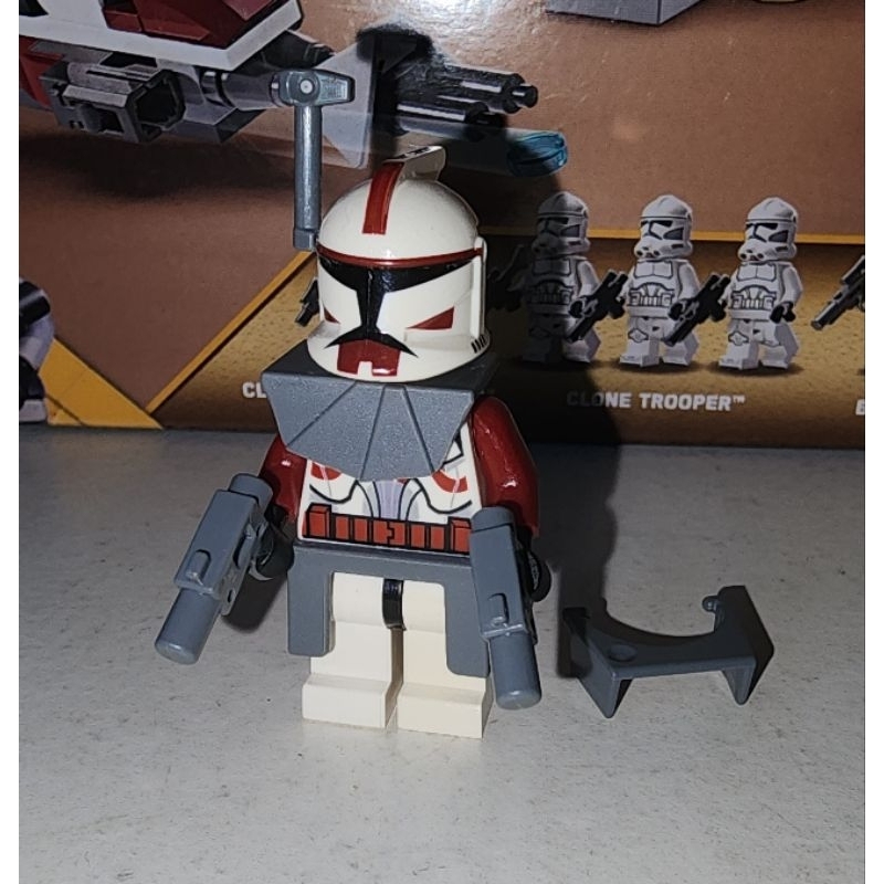LEGO Star Wars 7681 ~ sw0202 Commander Fox minifigure. (Rare) | Shopee ...