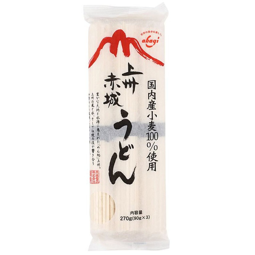 Joshu Akagi Dried Udon Noodles 270g (90g x 3) | Shopee Malaysia