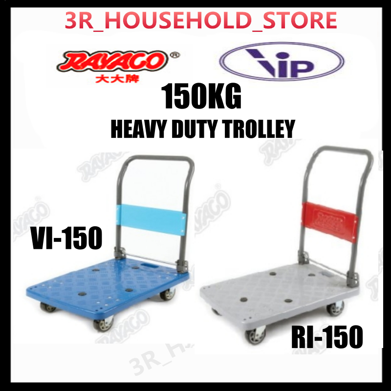 RAYACO 150kg Heavy Duty Foldable PVC Hand Truck / Trolley - Super Fast ...