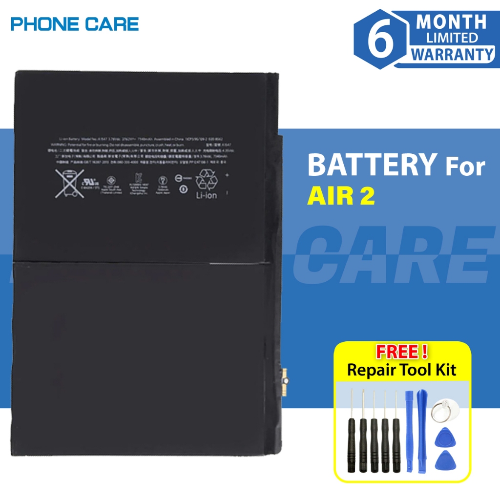 Battery A1547 Compatible For Pad AIR 2 (7340 mAh) | Shopee Malaysia
