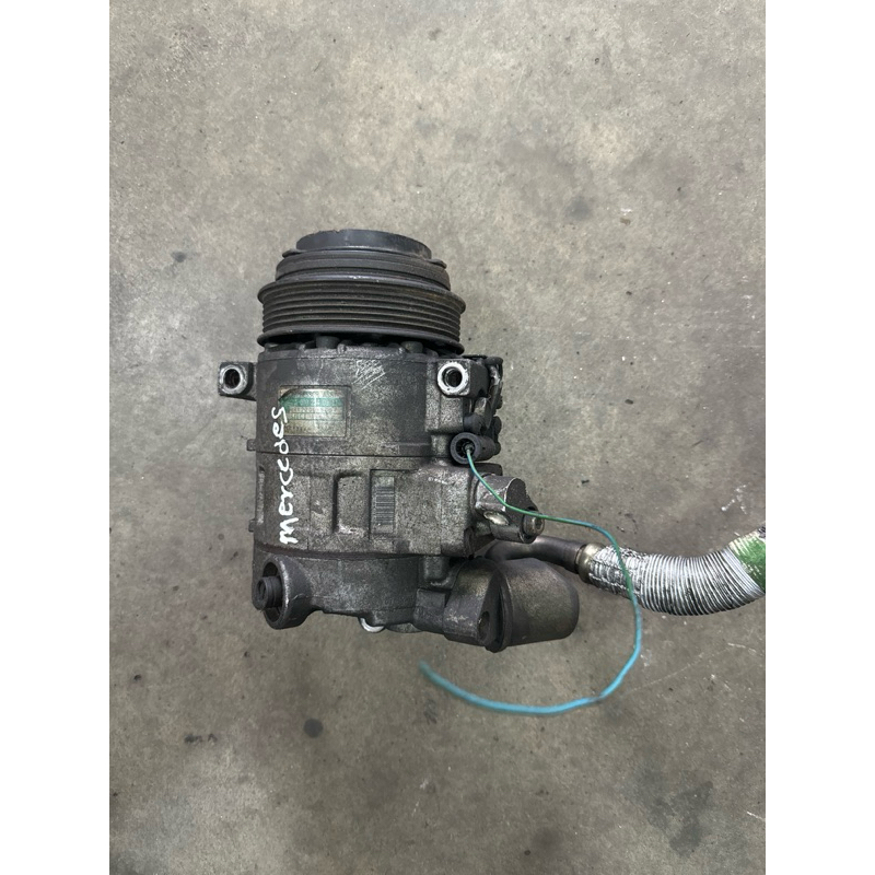 MERCEDES BENZ W124 E CLASS COMPRESSOR A/C PUMP AIRCOND ORIGINAL JAPAN ...