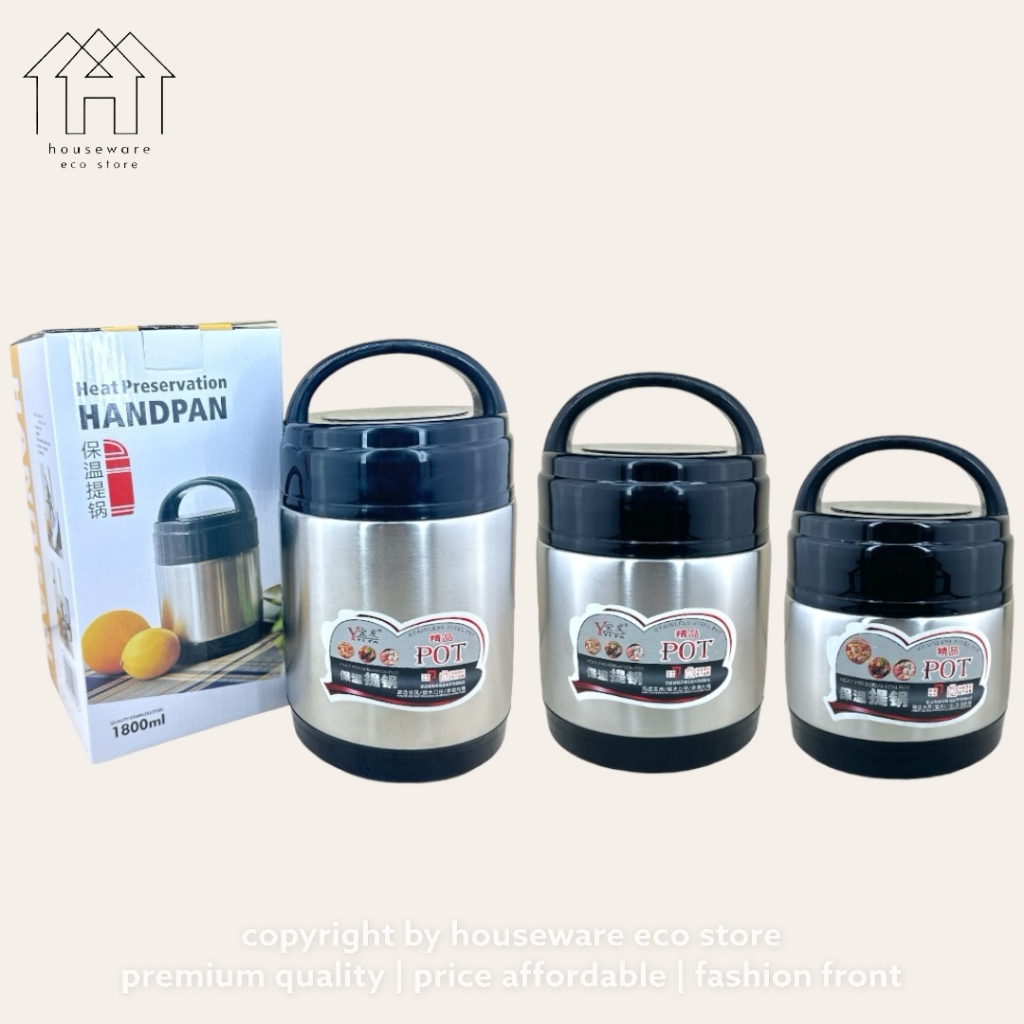 Stainless Steel Thermos Heated Lunch Box Containers | Food Carrier Heat ...