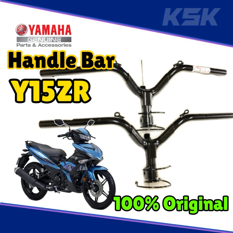 100% ORIGINAL YAMAHA Y15 Y15ZR V2 HANDLE BAR BESI HANDLE HANDLE STEERING HANDLE STEERING YSUKU ...