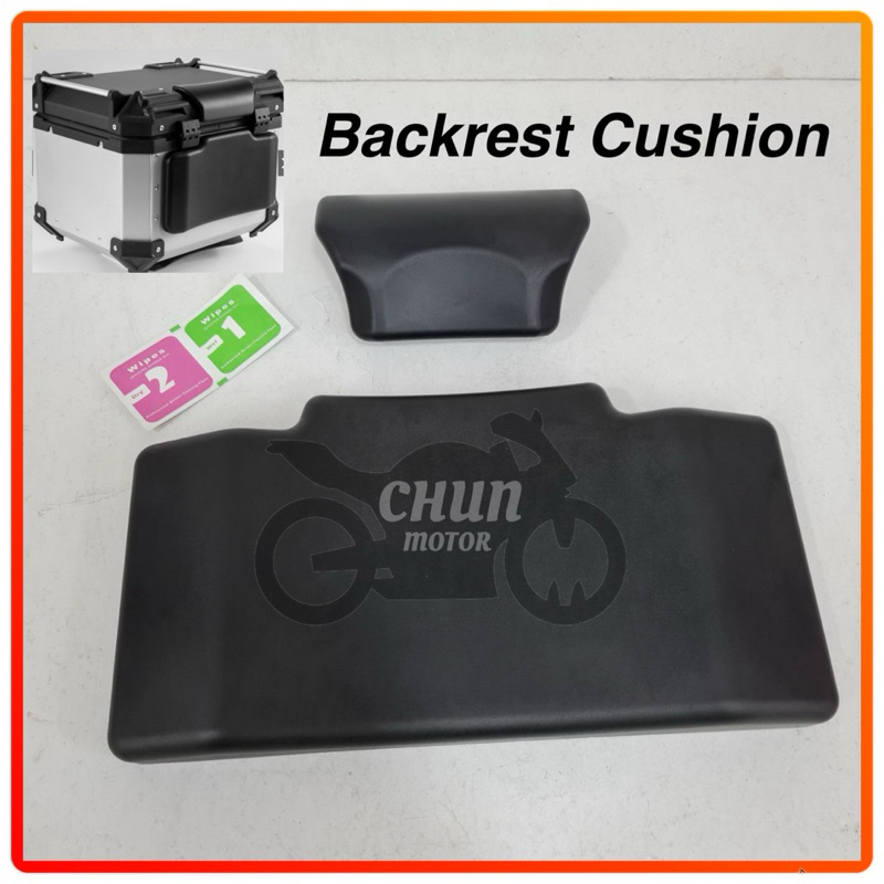 Top Box Backrest for Aluminum Box / ABS Box Motorcycle Backrest Cushion ...