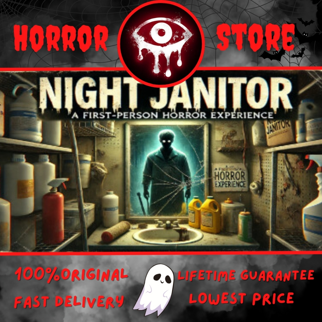 Night Janitor | Steam | PC Original Horror Game [OFFLINE] | Shopee Malaysia
