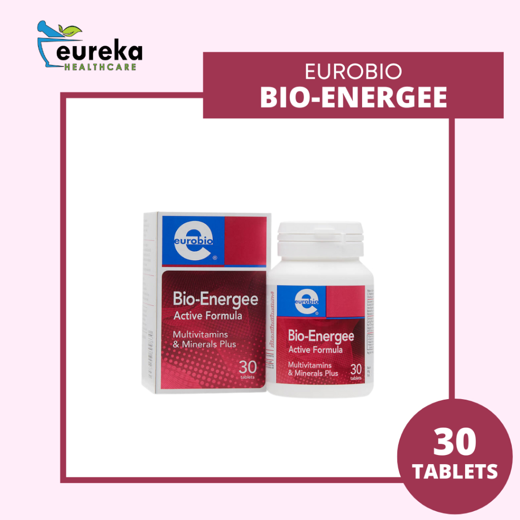 EUROBIO BIO-ENERGEE MULTIVITAMINS & MINERALS TABLETS ( 60'S / 60'S X 2 ...