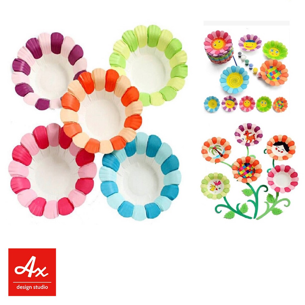 Cute Flower Paper Plate Bowl for Event Party/ Party Decoration ...
