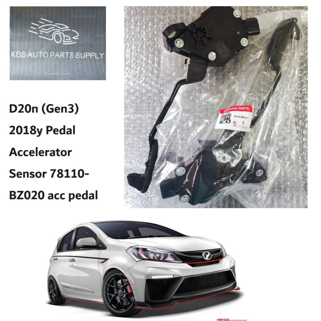 Original Perodua Geniune Myvi D20n (Gen3) 2018y Pedal Accelerator ...