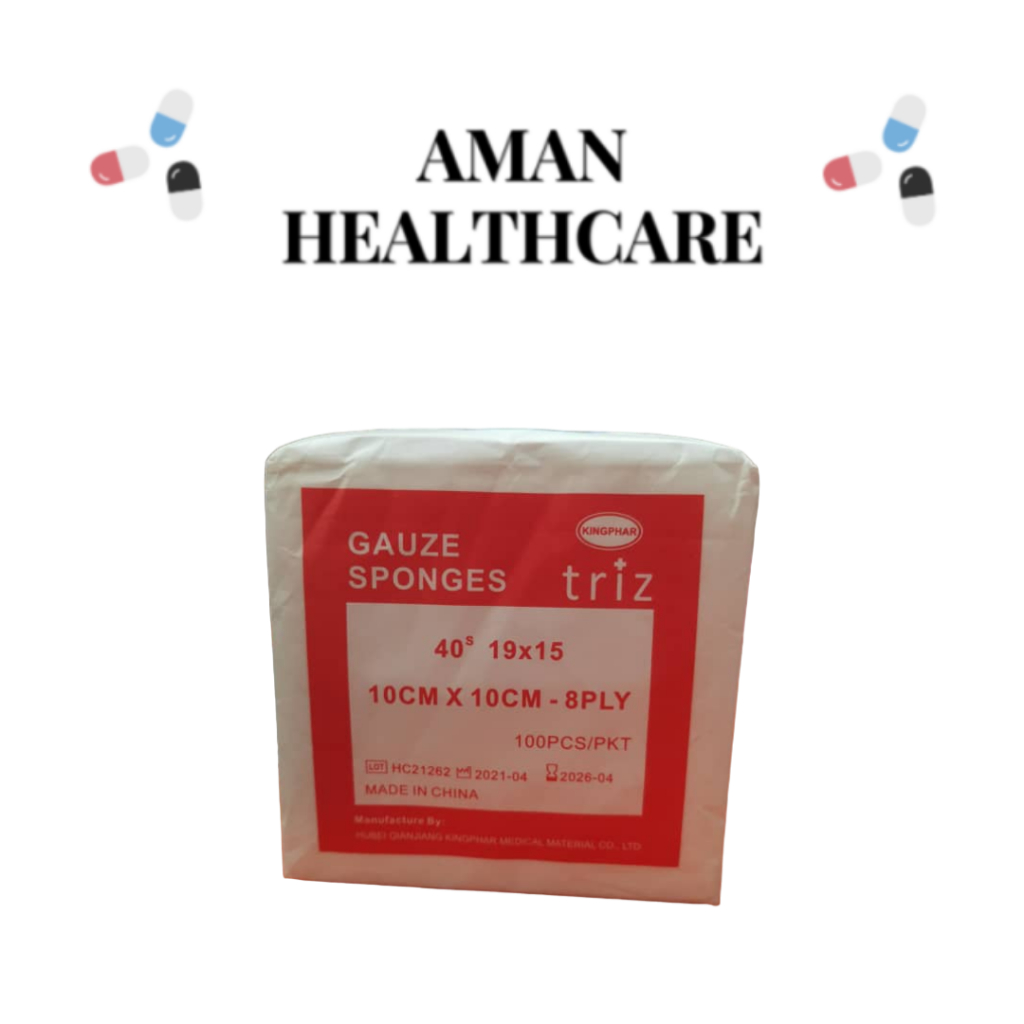 TRIZ GAUZE 10CM X 10CM 8PLY 100PCS | Shopee Malaysia