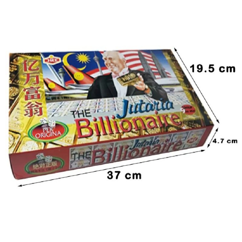 JHEE Millionaire/Billionaire Jutaria Board Games Set /Monopoly game ...