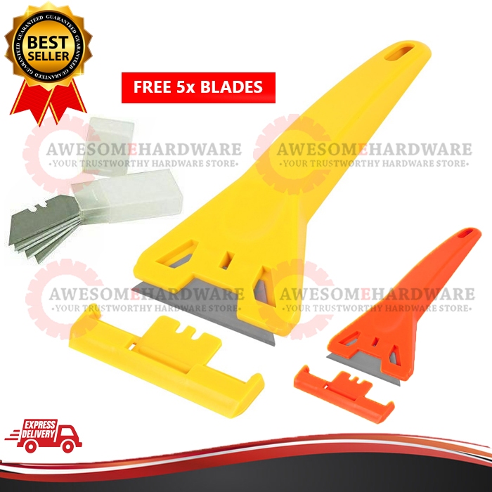 JIANZHONG PLASTIC WINDOW GLASS SCRAPER CLEANER WITH BLADE | Shopee Malaysia