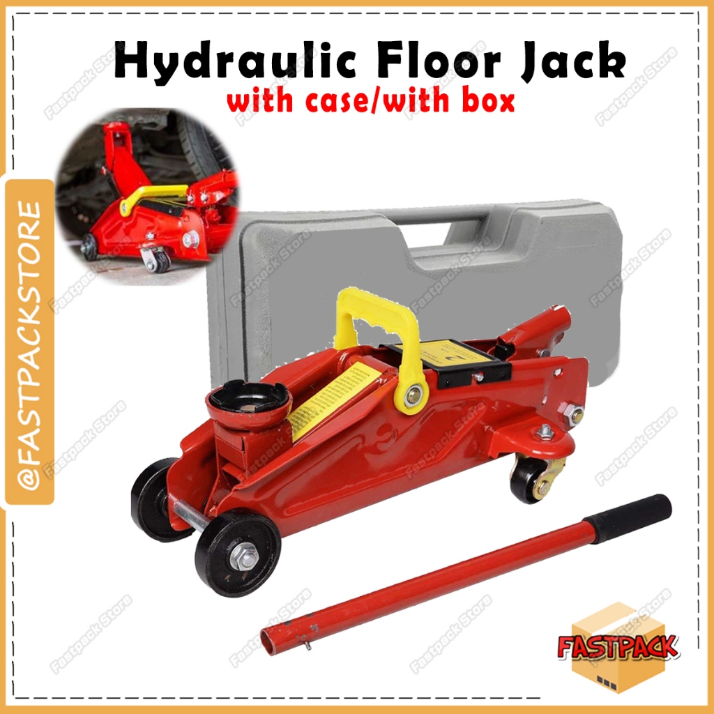2 Ton Hydraulic Floor Jack High Profile Car Jack Garage Jack Kereta ...