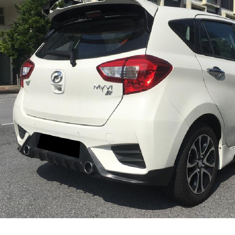 PERODUA MYVI 2018 - 2020 ( SPORTIVO V2 ) CENTRE REAR DIFFUSER WITH 2K ...