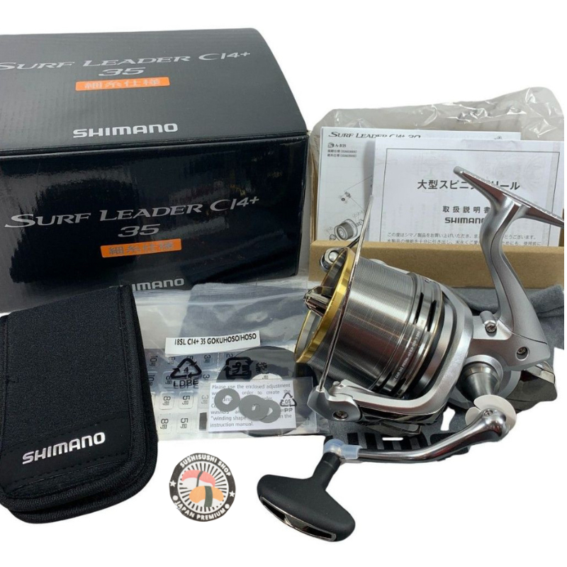 [SHIMANO] Casting 18 Surf Leader CI4+ 30/35/SD35 Kiss Spinning Reel ...