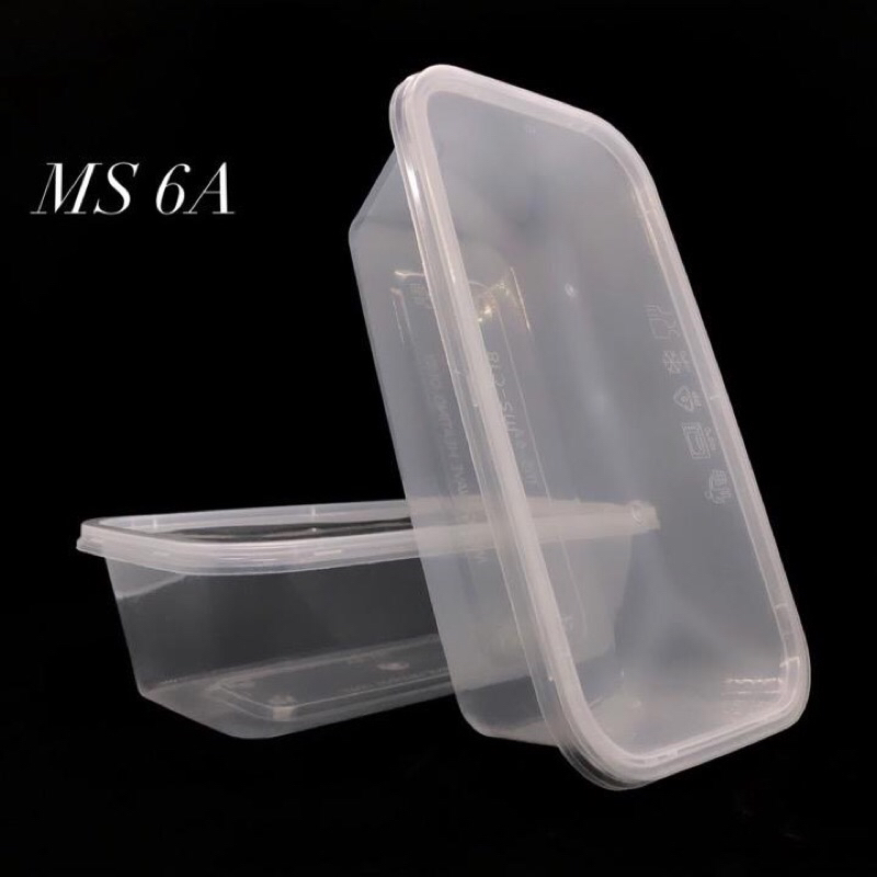 (754) BP PLASTIC / MS Venture - Microwave Rectangular Container MS 6A ...