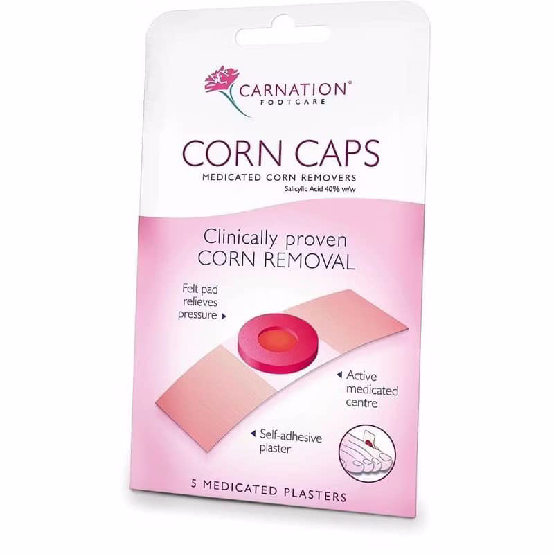 Carnation Corn Caps Medicated Plaster 5s | Shopee Malaysia