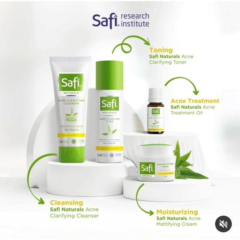 Safi Naturals Clarifying Tea Tree Oil Foam Cleanser SAFI Naturals Acne ...