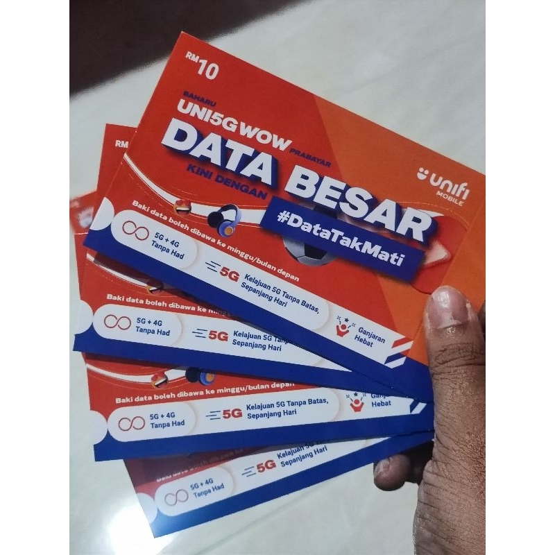 UNIFI PREPAID DATA TAK MATI | Shopee Malaysia