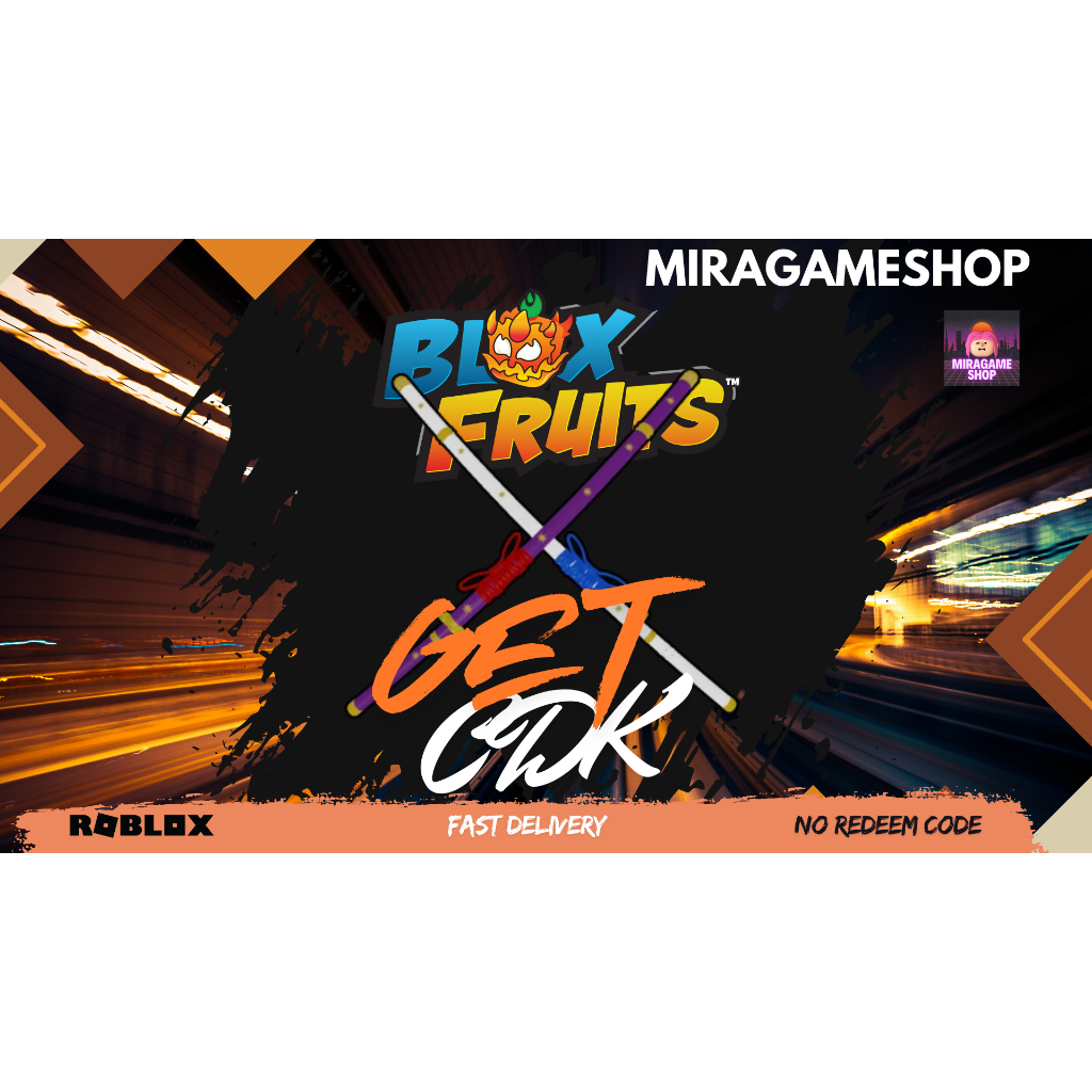 BOOSTING BLOX FRUIT CDK CURSE DUAL KATANA - XBOX Game | Shopee Malaysia