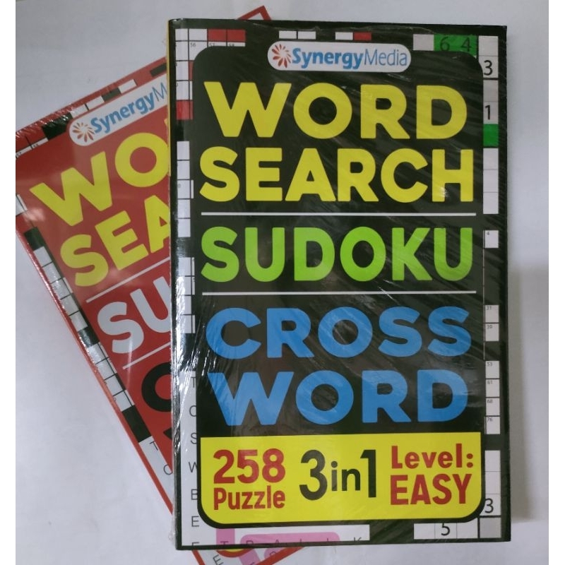 PUZZLE 3 IN 1 - WORD SEARCH, SUDOKU, CROSS WORD (SYNERGY MEDIA ...