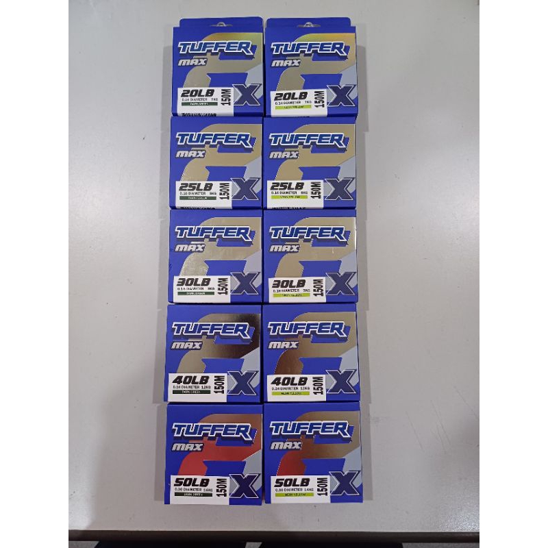 Sakanagia tuffer max 8x braided fishing line /150 meter | Shopee Malaysia