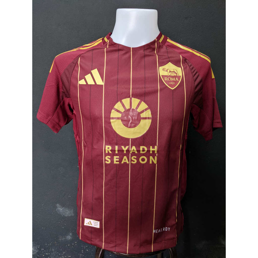 ( JERSI AS ROMA GRED PLAYER ISSUE ) As roma jersi 2024 ( jersi as roma ...