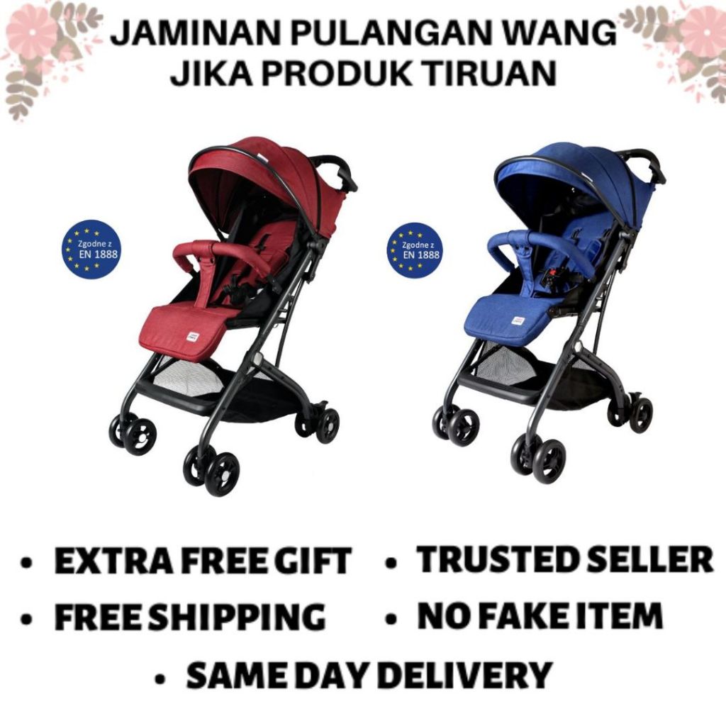 [VALUE PROMO]- SWEET CHERRY T-BAR STROLLER SC686 / STROLLER BABY RINGAN ...