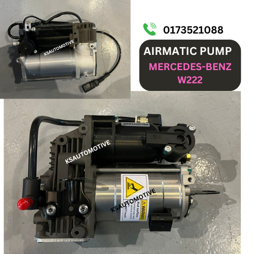AIRMATIC PUMP / AIR SUSPENSION COMPRESSOR MERCEDES-BENZ W222 NEW PARTS ...
