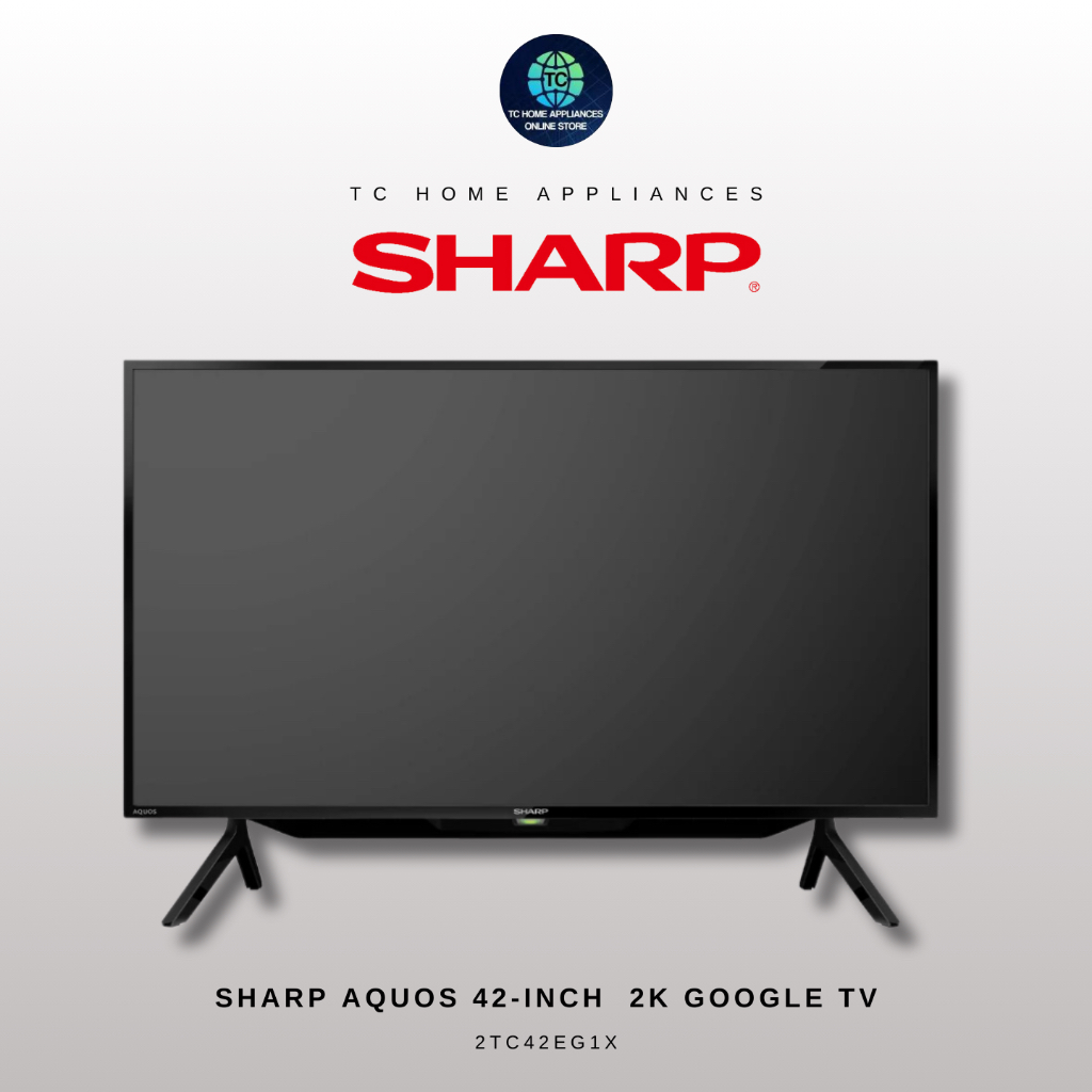 SHARP AQUOS 42-INCH 2K GOOGLE TV (2TC42EG1X) | Shopee Malaysia