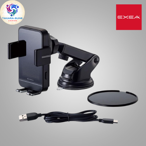 Seiko Industry In-car Product EXEA Wireless Charging Automatic opening and closing Holder EC-249 ...