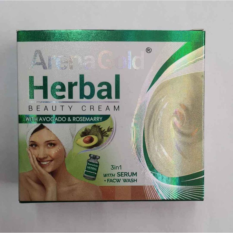 💯% Original, Arena Gold Herbal Beauty Cream 3 IN 1 Pack From Pakistan ...
