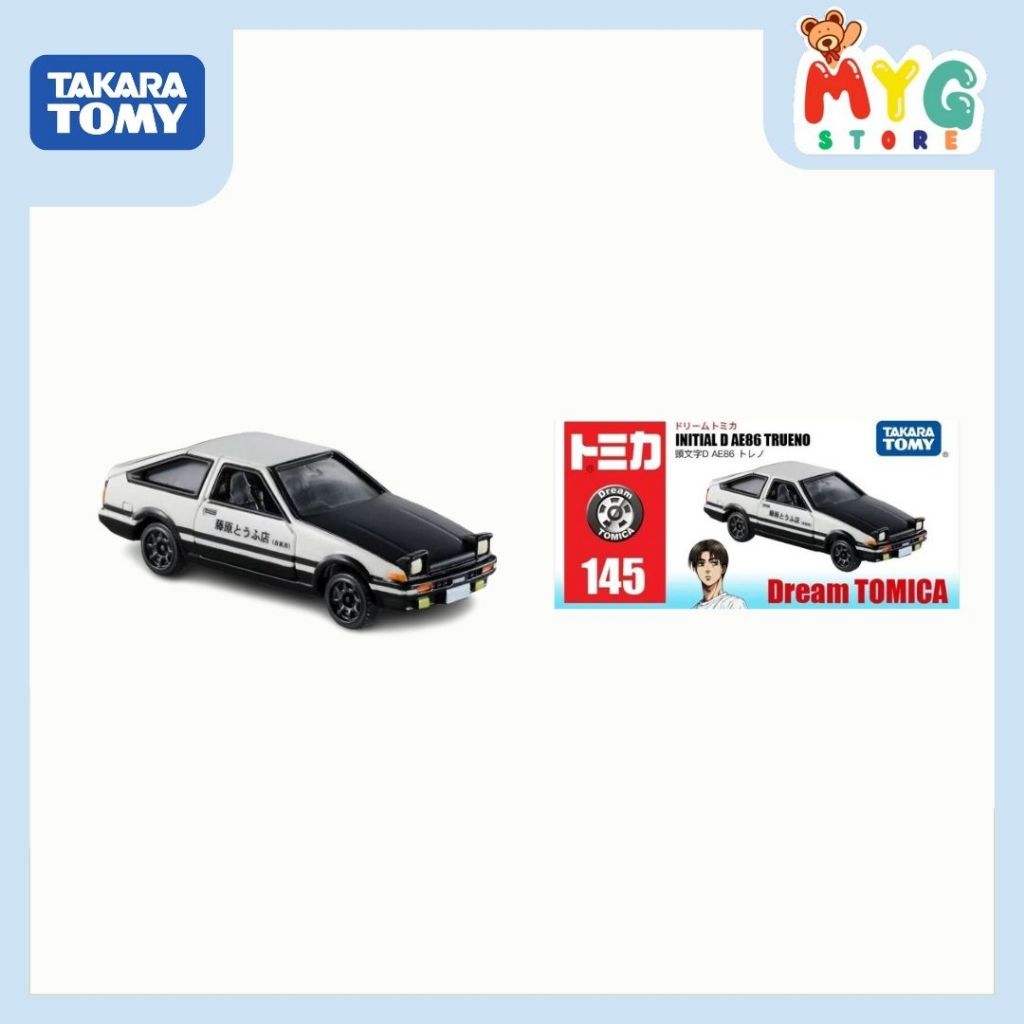 Takara Tomy Dream Tomica Initial D AE86 Trueno No 145 Limited Edition Die-Cast & Vehicle Models ...