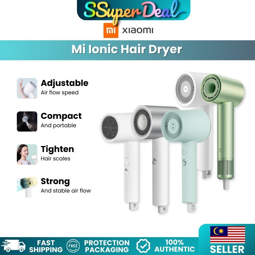 Xiaomi Mi Ionic Hair Dryer H101 / H501 / H300 / H500 /H501 SE [Smart Temperature Control ...