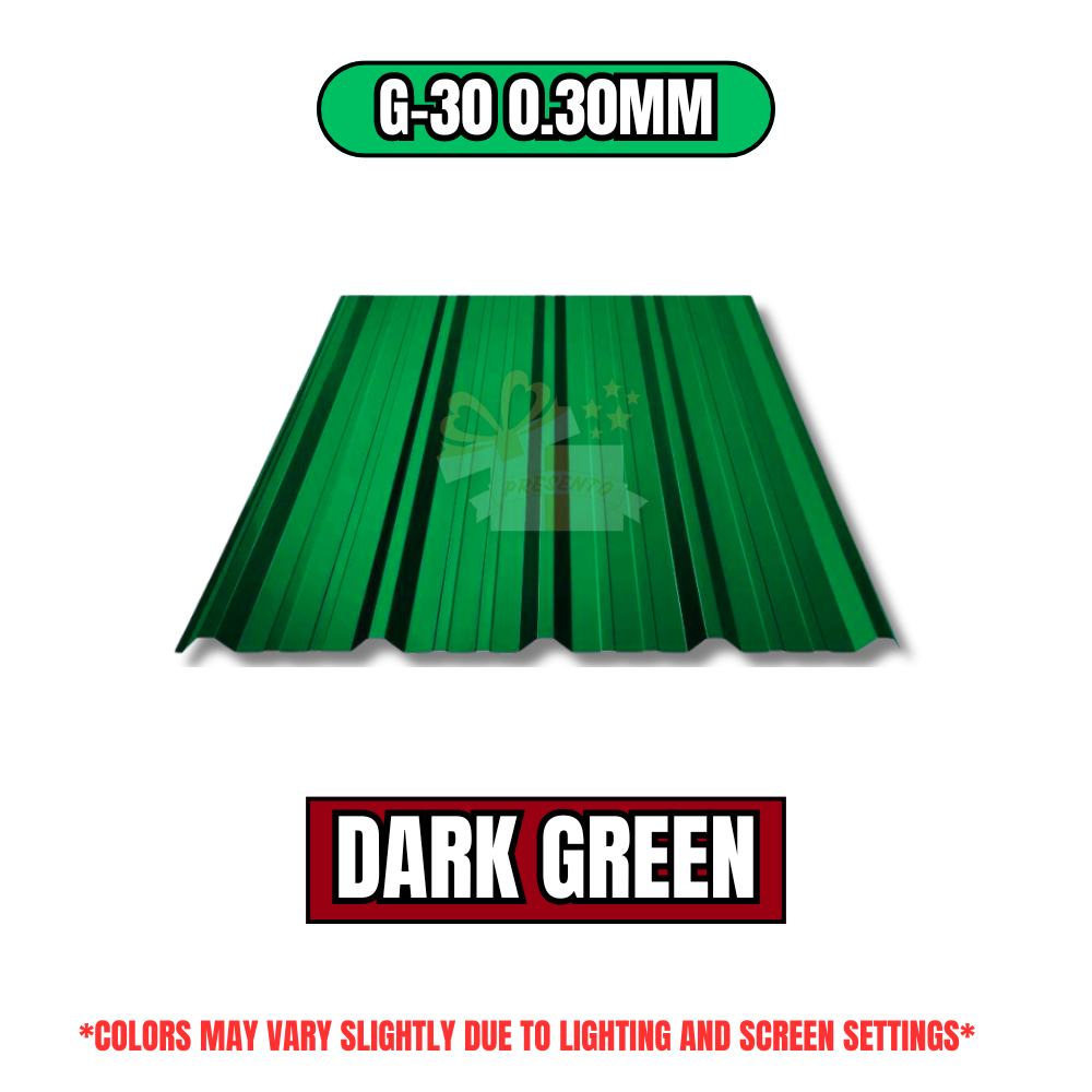 (1 FEET TO 7 FEET) G-30 0.30MM METAL ROOFING ZINC METAL DECK ZINK ...