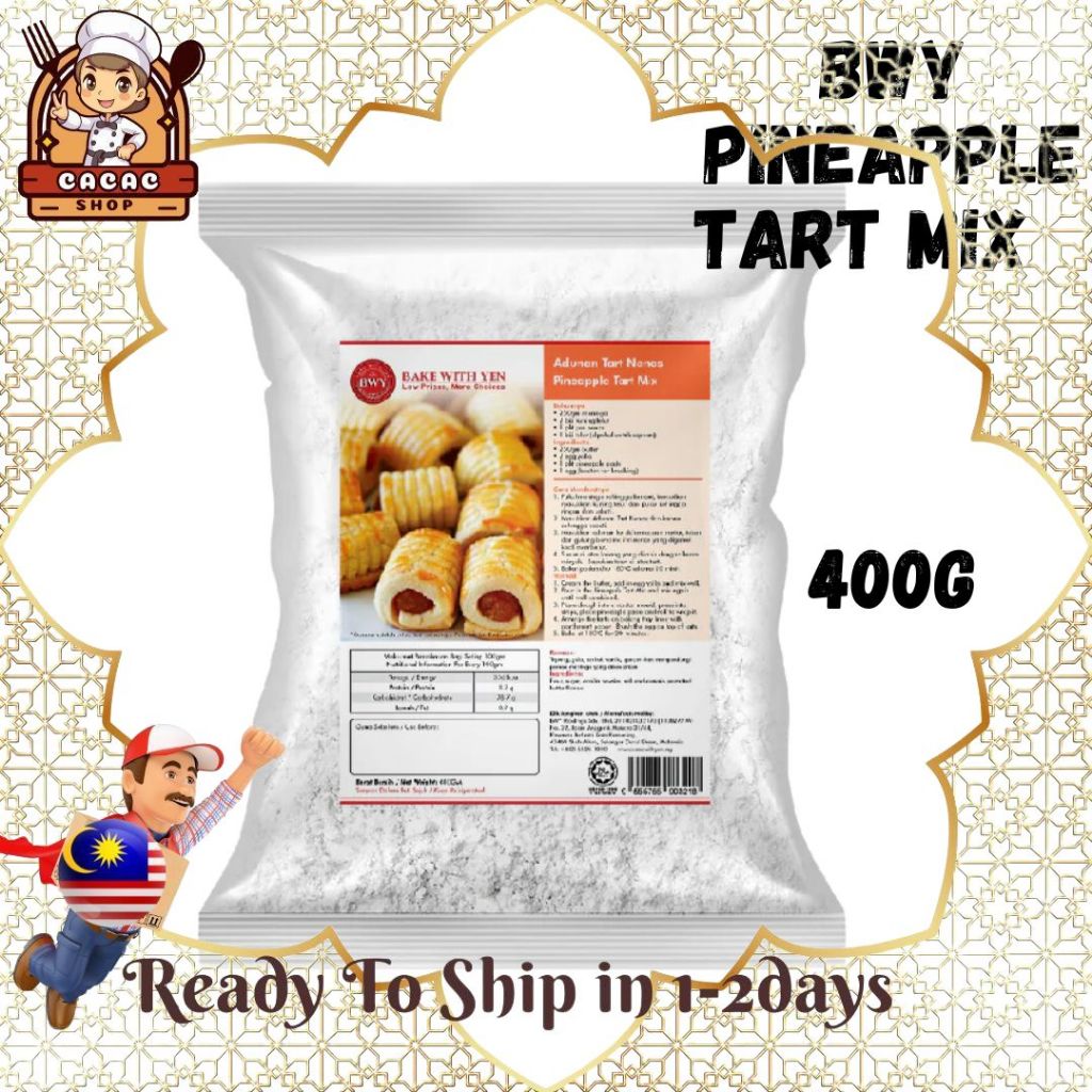 BWY PINEAPPLE TART MIX 400G | Shopee Malaysia