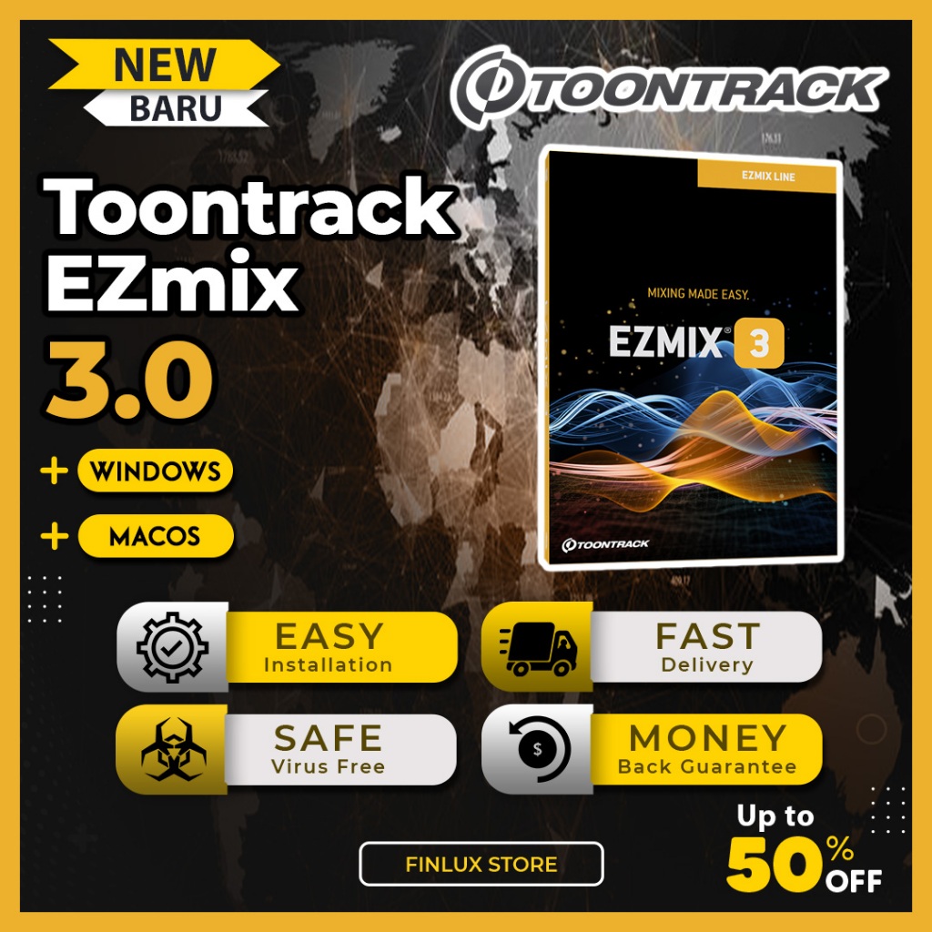 Toontrack EZMix v3.0 Latest 2024 For Windows & McOS | Shopee Malaysia