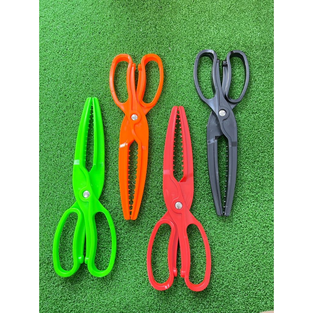 Fishing Grip Pliers Plastic Serrated Clamp Grabber Fish Holder Tackle ...
