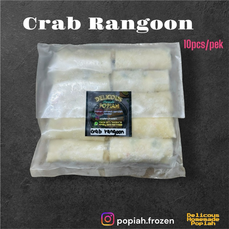 Popiah Crab Rangoon Frozen 10pcs/pack | Shopee Malaysia