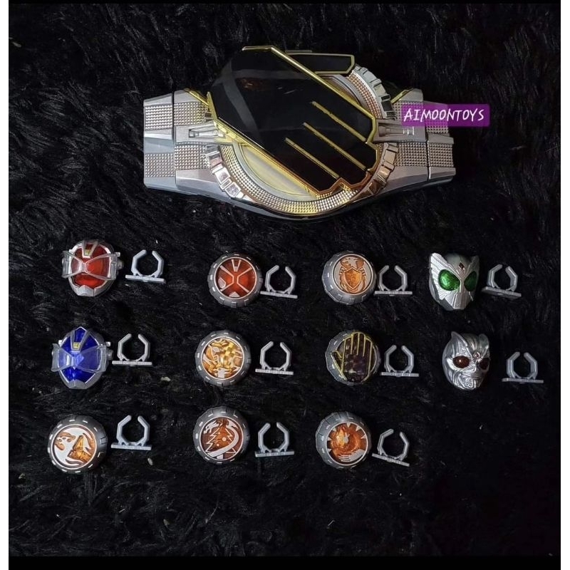 DX Wizard Driver Wizardriver Belt + DX SG GP 11 Rings Kamen Rider ...
