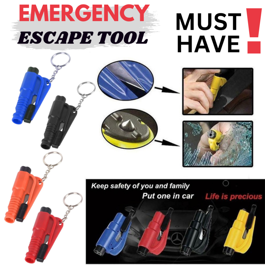 Auto Emergency Safety Hammer Car Emergency Escape Window Glass Breaker ...
