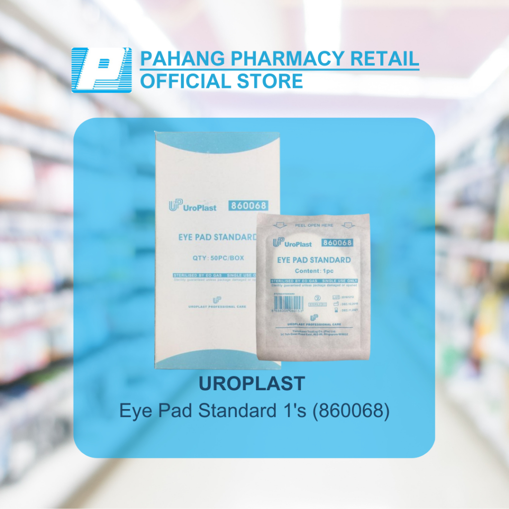 UROPLAST Eye Pad Standard 1's (860068) | Shopee Malaysia