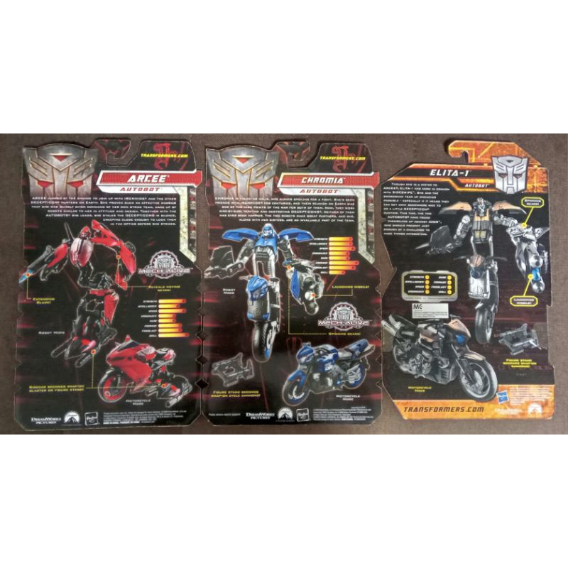 Transformers ROTF Chromia Arcee Elita-1 Sisters Deluxe Hasbro | Shopee ...