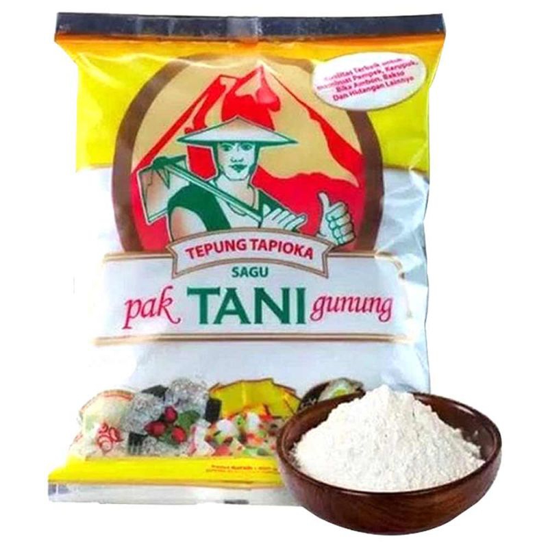 tepung tapioka cap Pak Tani Gunung 500g | Shopee Malaysia
