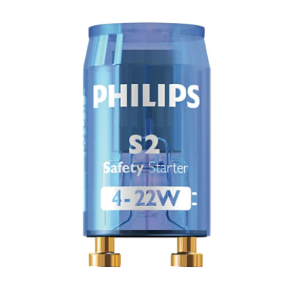 PHILIPS S2-P Fluorescent Performance Starter (4-22W) | Shopee Malaysia