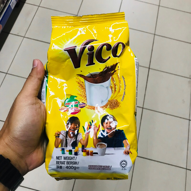 Vico Chocolate Malt Drink Minuman Malt Coklat 400gm | Shopee Malaysia